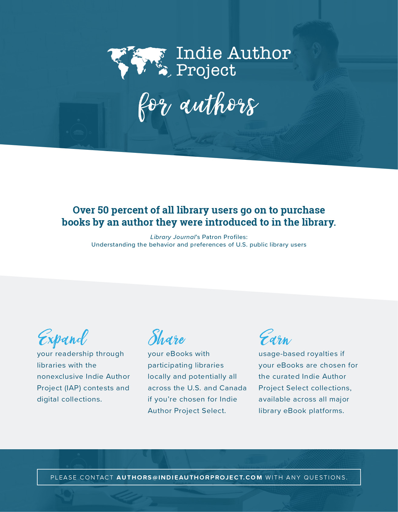 Indie Author Project for Authors - Create. Share. Discover